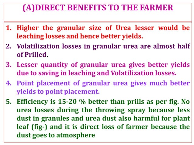 Urea granulation | PPT