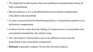 Urea kinetics and hemodialysis adequacy. | PPTX