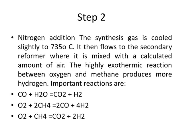 Urea manufacturing process | PPTX | Chemistry | Science