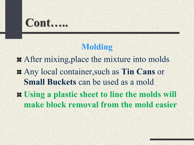 Urea molasses block | PPTX