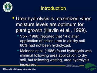 Urea n46 te and impress 80 (english) | PPT