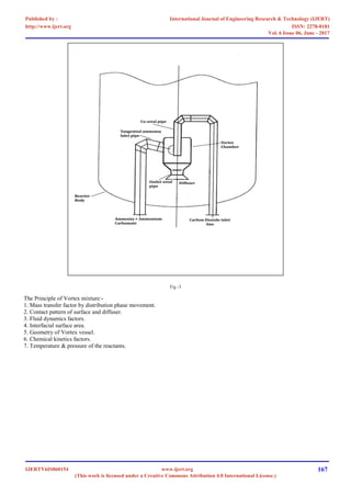 Urea plant energy improved by installing vortex mixture | PDF