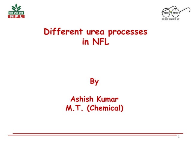 urea processes - Copy.pptx | Chemistry | Science