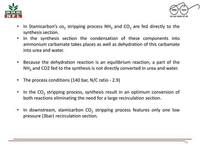 urea processes - Copy.pptx | Chemistry | Science