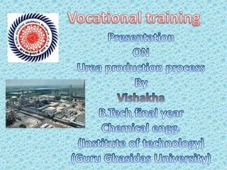 Urea production process | PPTX