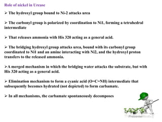 Ureases mimics | PPTX