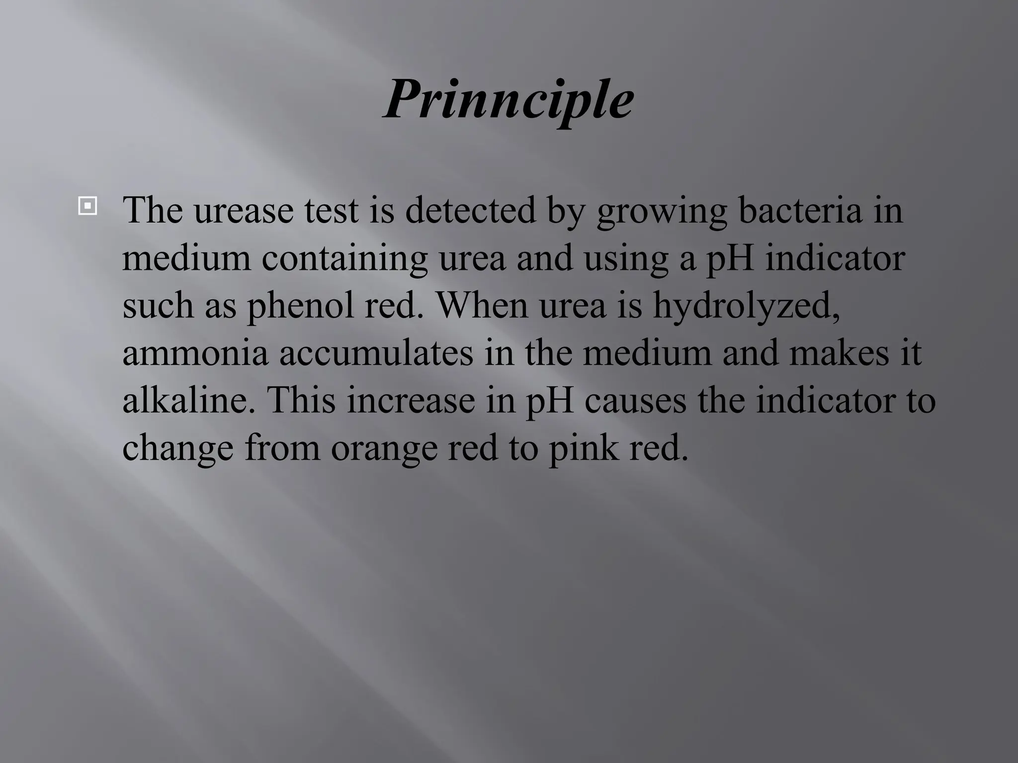 Urease Test.pptx microbiology hematology | PPTX