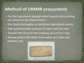 Urea treatment of straw | PPTX