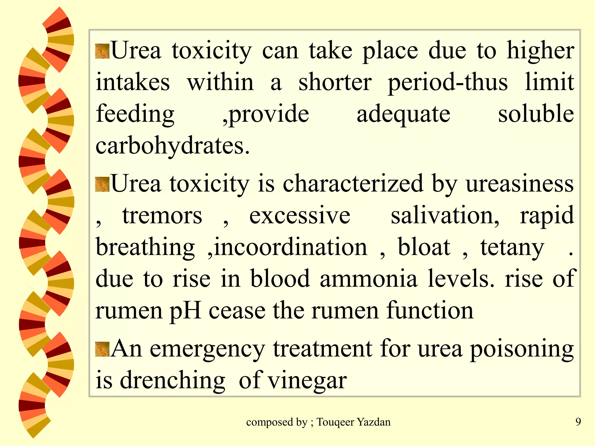 Urea treatment of straw | PPTX
