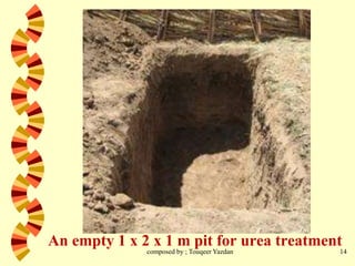 Urea treatment of straw | PPTX