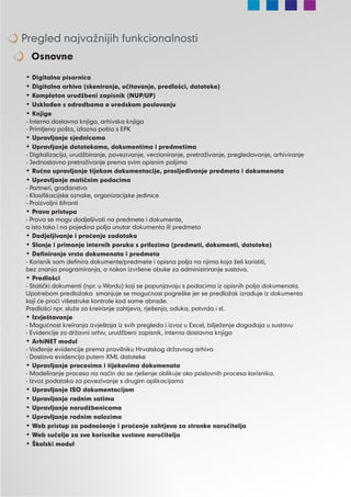 Uredsko poslovanje za tijela državne uprave | PDF