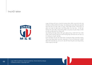 Thiết kế logo Uree guidelines | PPT