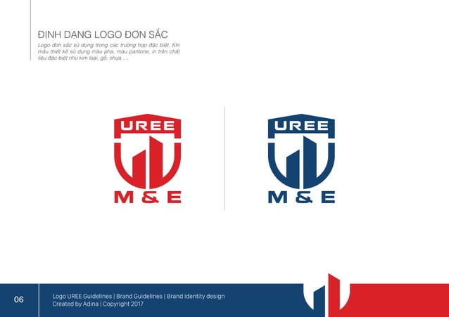 Thiết kế logo Uree guidelines | PPT