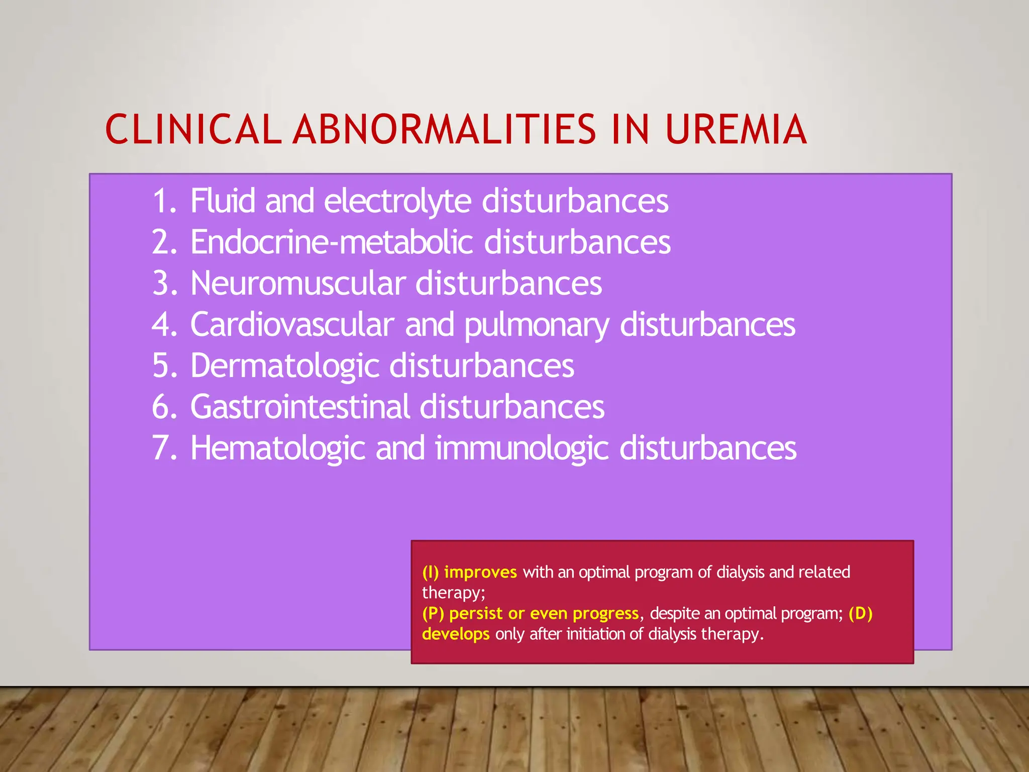 uremia, treatment, symptoms , 12222.pptx