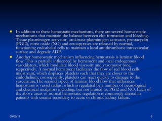 Uremic Bleeding | PPT
