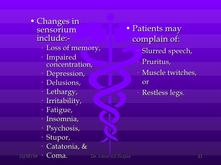 Uremic Encephalopathy