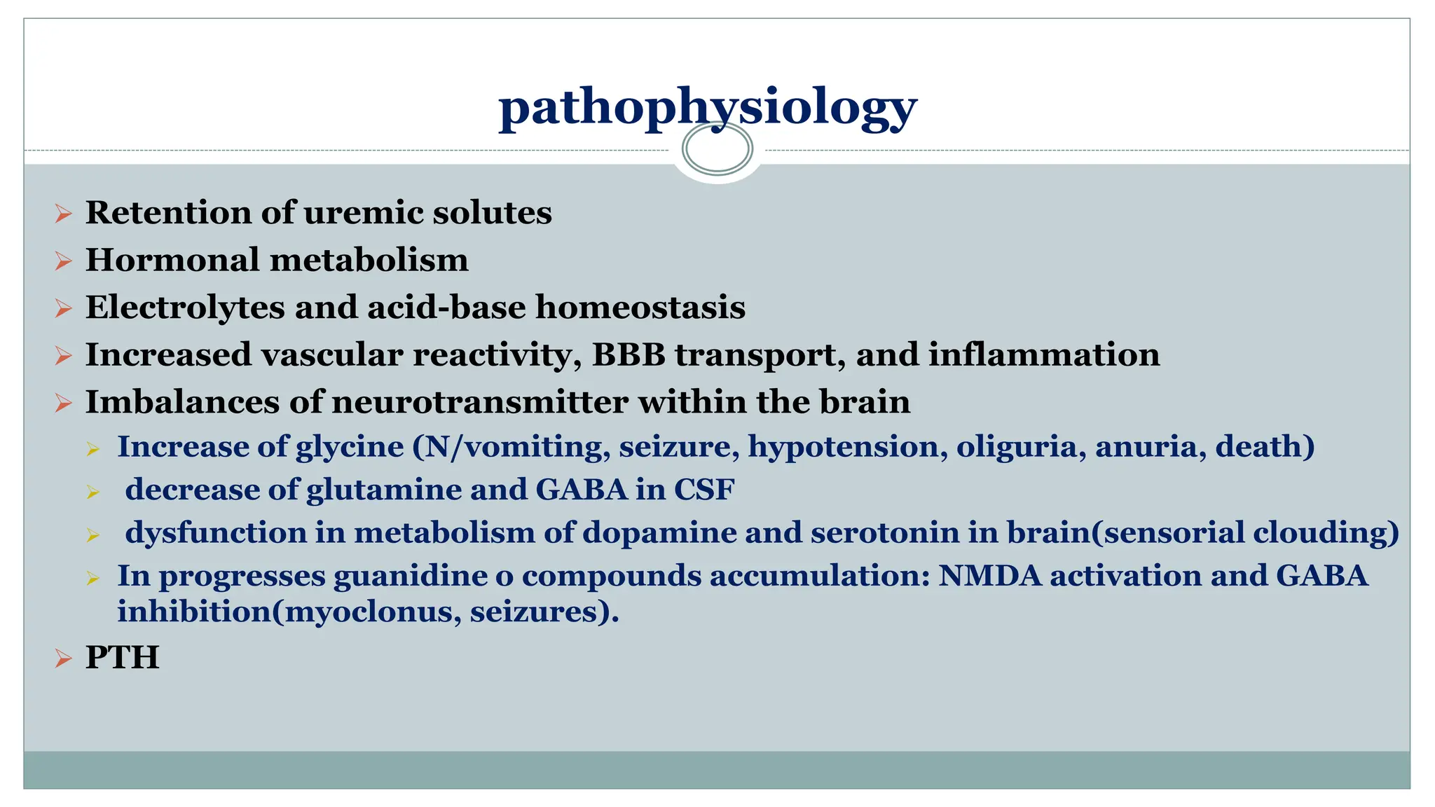 Diagnosis and Managment of Uremic Encephalopathy | PPTX