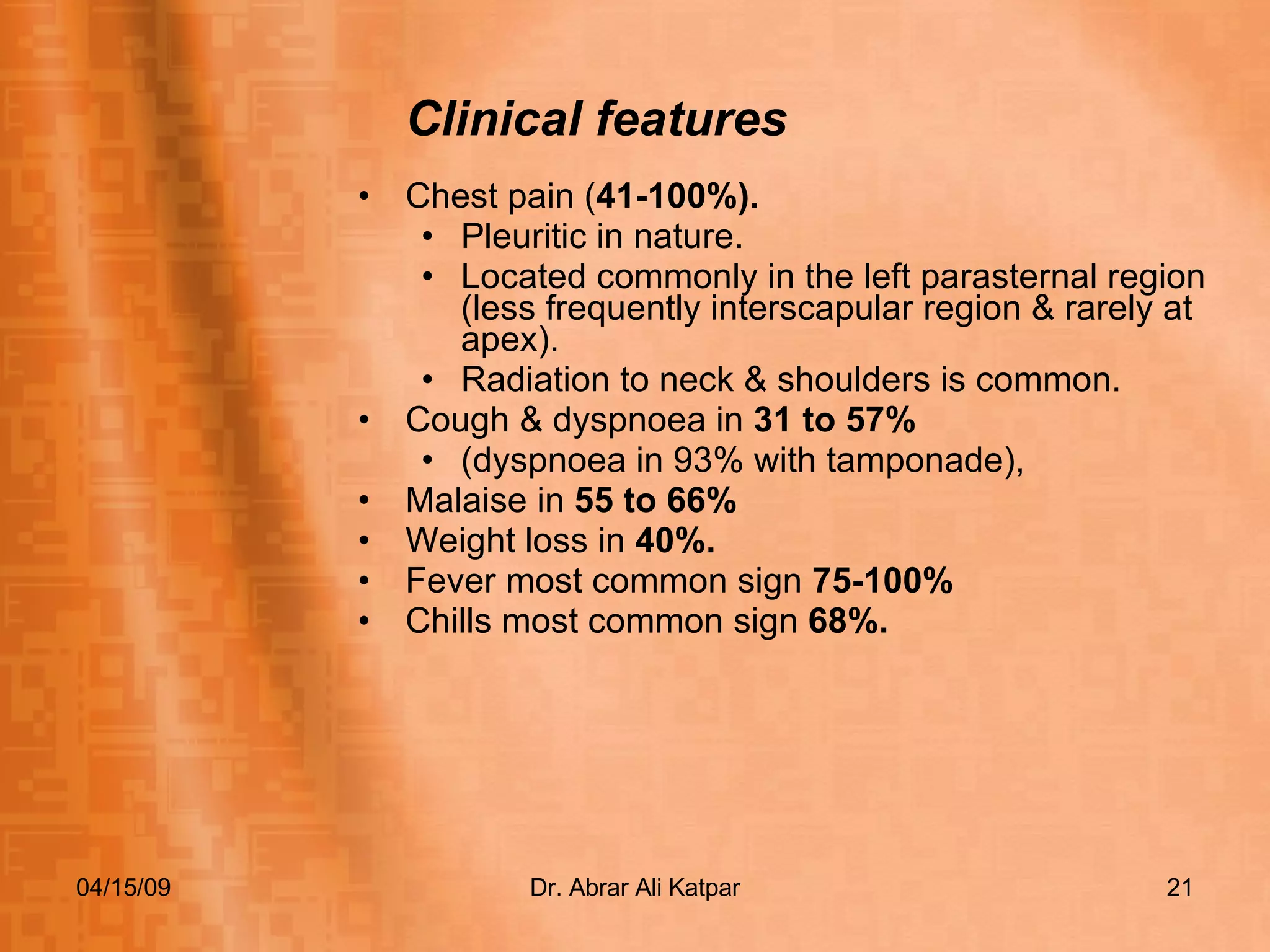Uremic Pericarditis | PPT