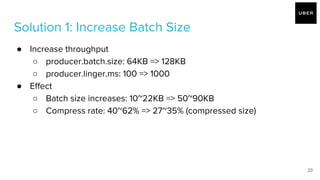 uReplicator: Uber Engineering’s Scalable, Robust Kafka Replicator | PPT