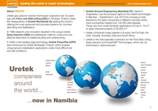 Uretek namibia presentation_internet | PPT