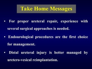 Ureteral Injury in gyne and obstetri.ppt