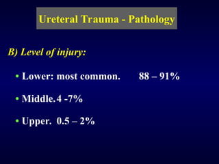 Ureteral Injury in gyne and obstetri.ppt