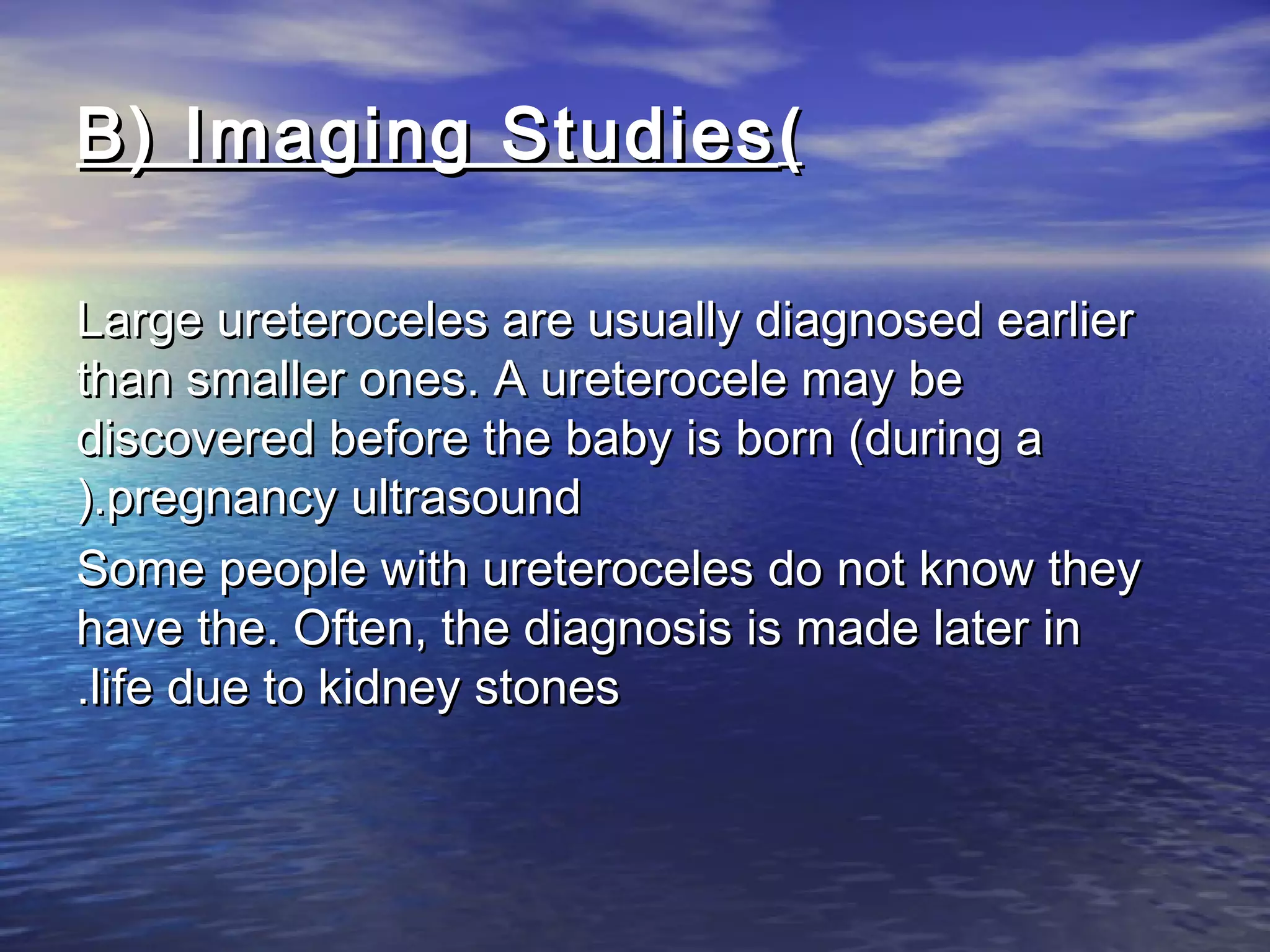 Ureterocele | PPT