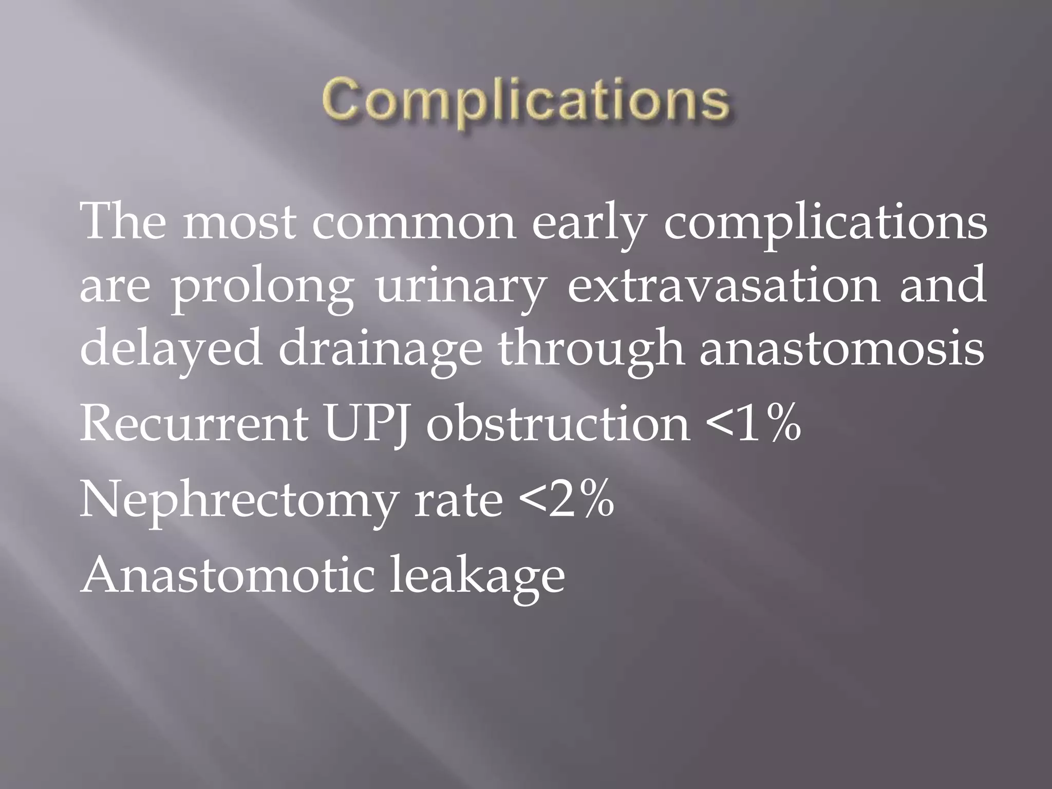 Ureteropelvic junction obstruction in children | PPTX