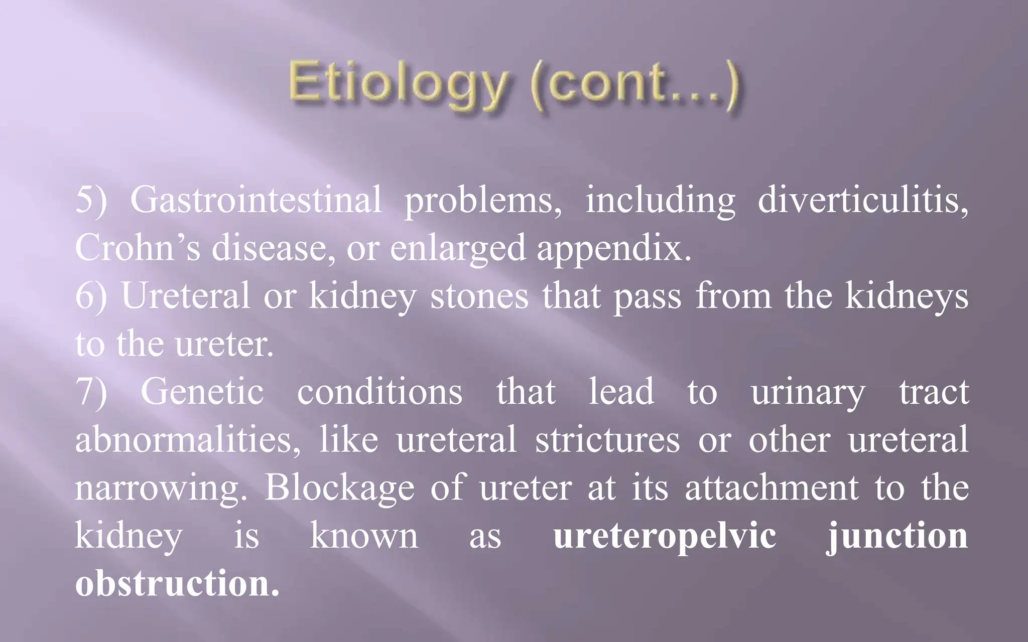 ureters disorders.pptx