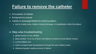 Urethral catheterisation | PPTX