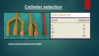 Urethral catheterisation | PPTX