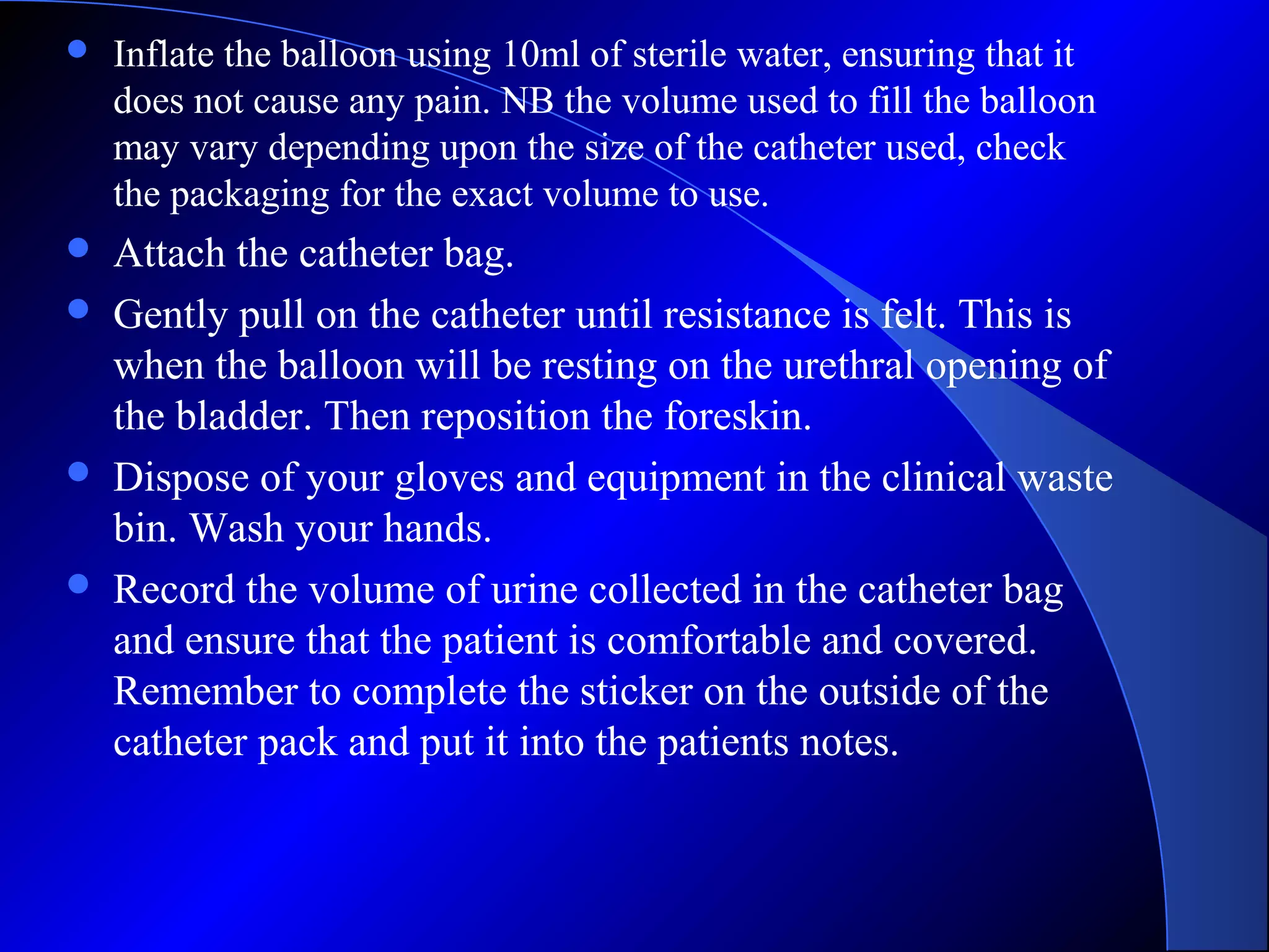 Urethral catheterization | PPT
