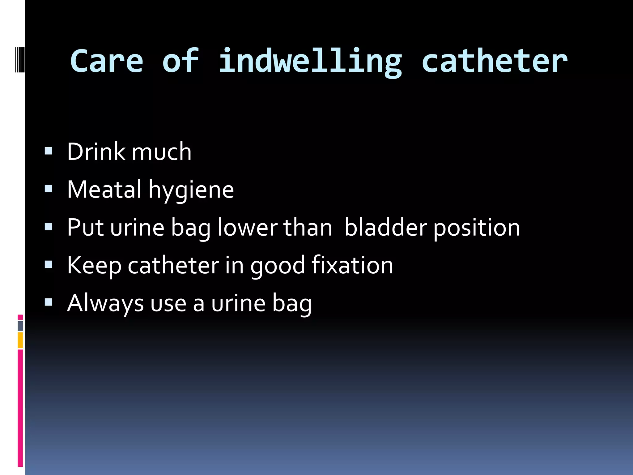 Urethral catheterization | PPTX
