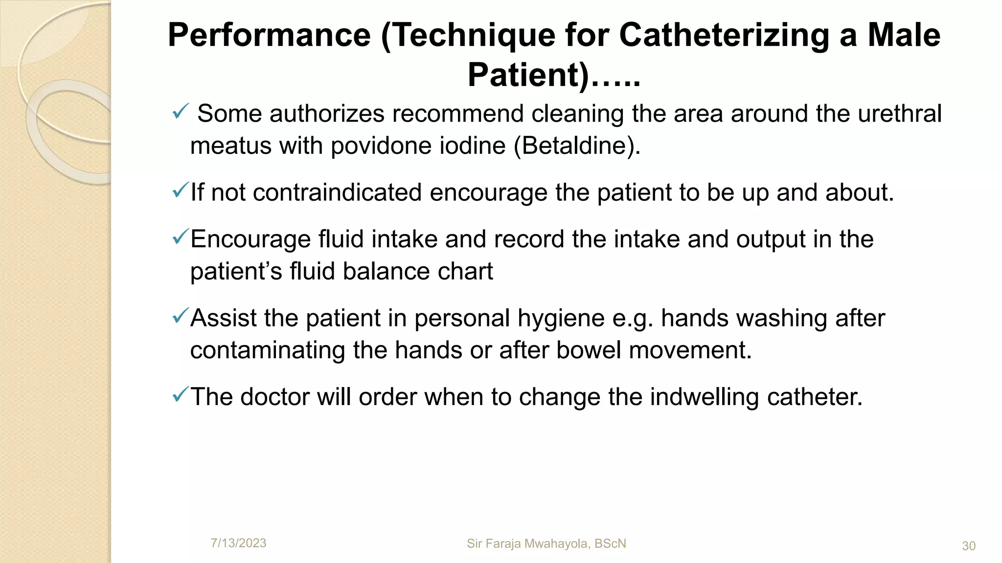 URETHRAL CATHETERIZATION.ppt
