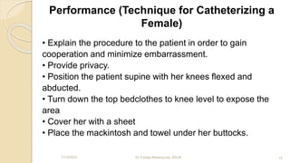 URETHRAL CATHETERIZATION.ppt