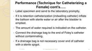 URETHRAL CATHETERIZATION.ppt