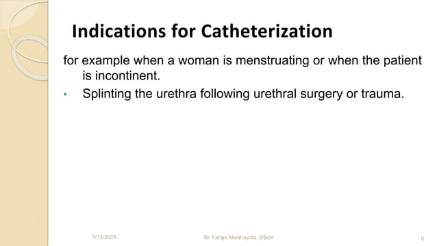 URETHRAL CATHETERIZATION.ppt