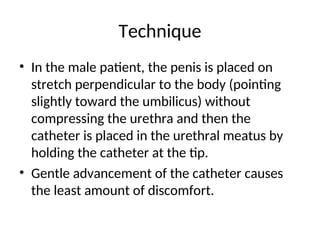 URETHRAL CATHETERIZATION no other thing.ppt