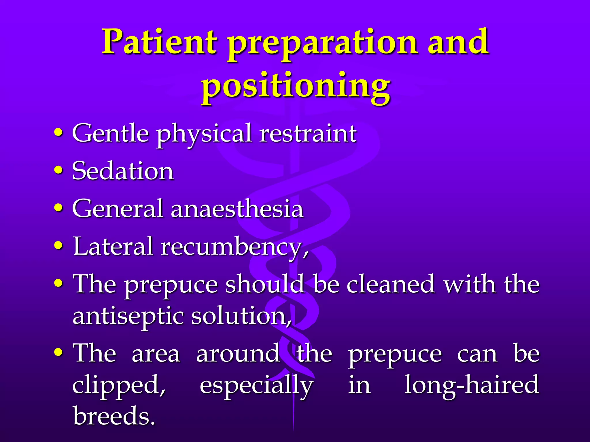 Urethral catheterization – male dog | PPTX