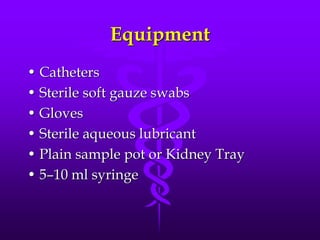Urethral catheterization – male dog | PPTX