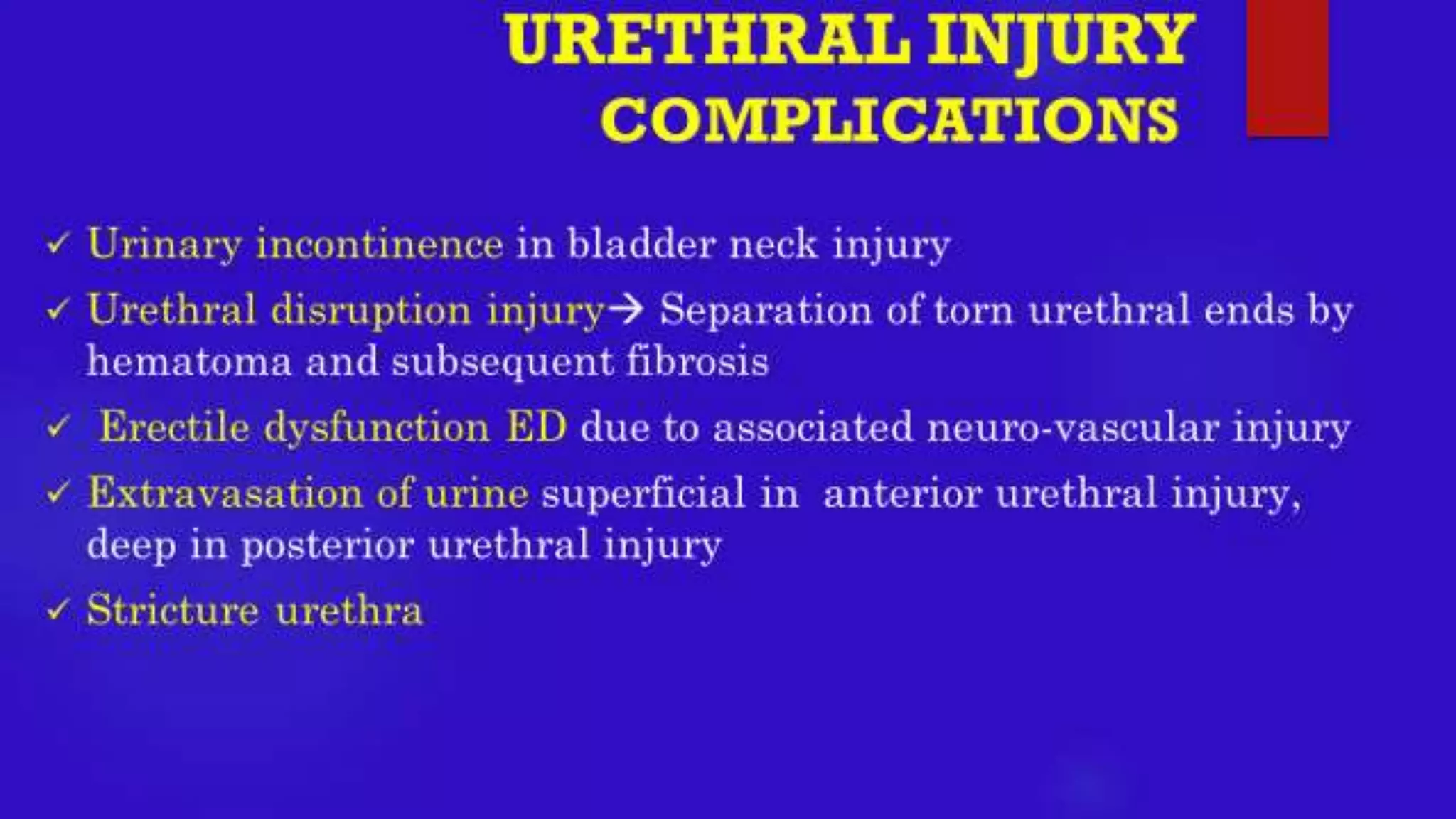 URETHRAL INJURY- Trauma Surgery | PPTX