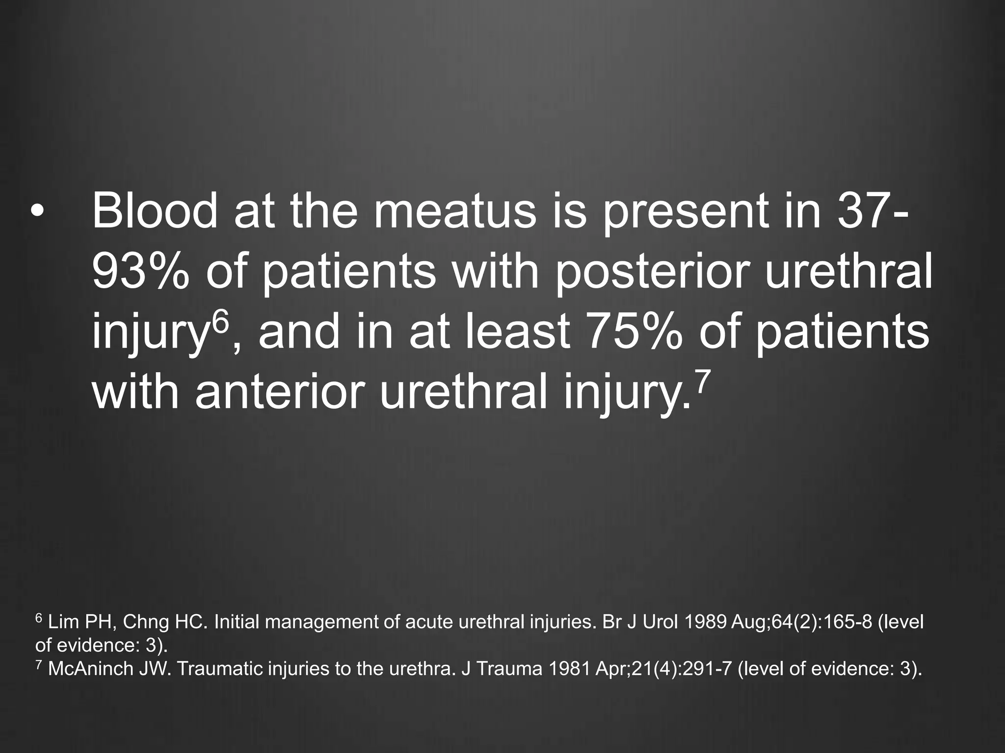 Urethral Injury and it's management and outcome | PPTX