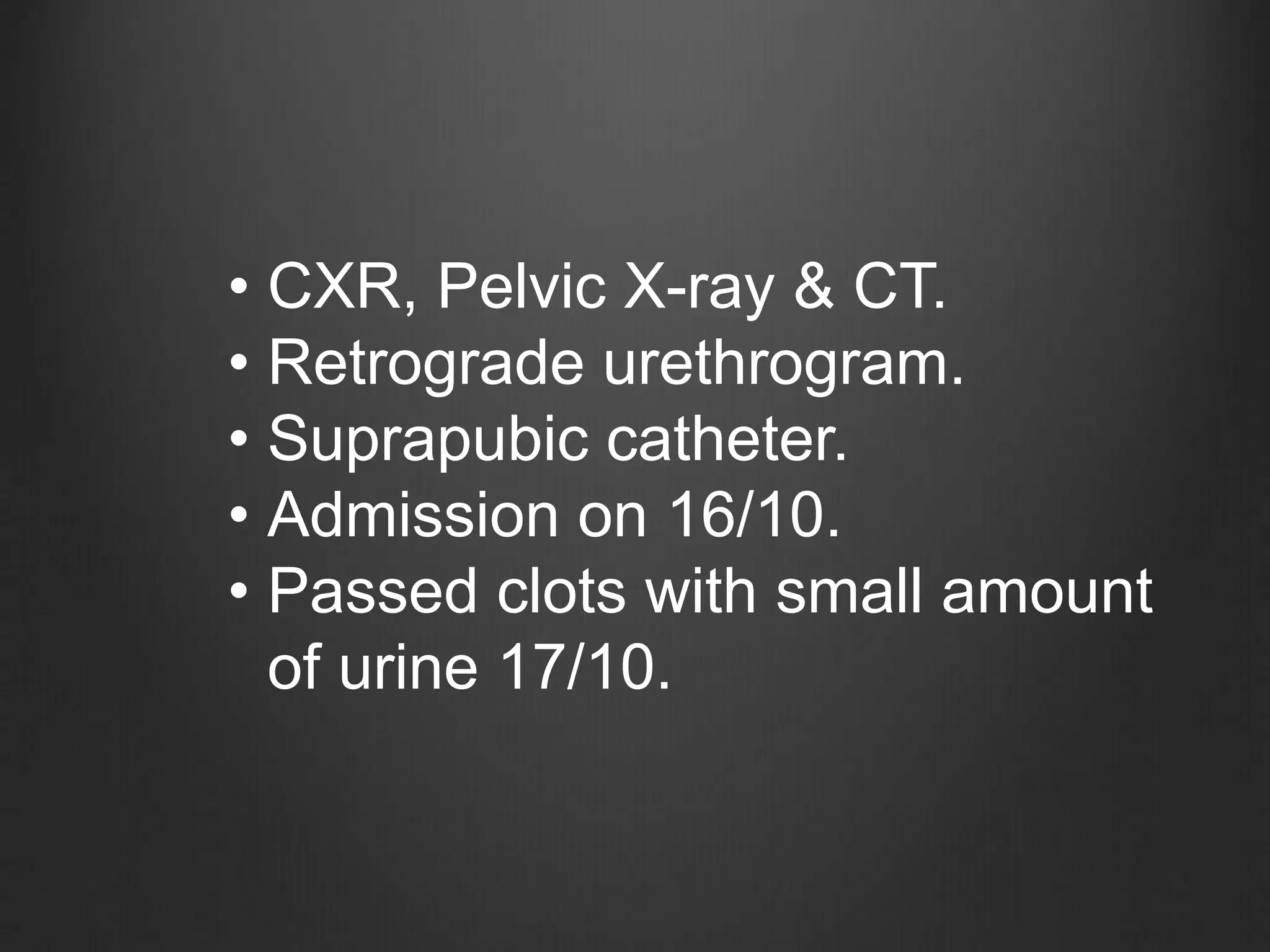 Urethral Injury and it's management and outcome | PPTX