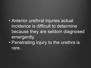 Urethral Injury and it's management and outcome | PPTX