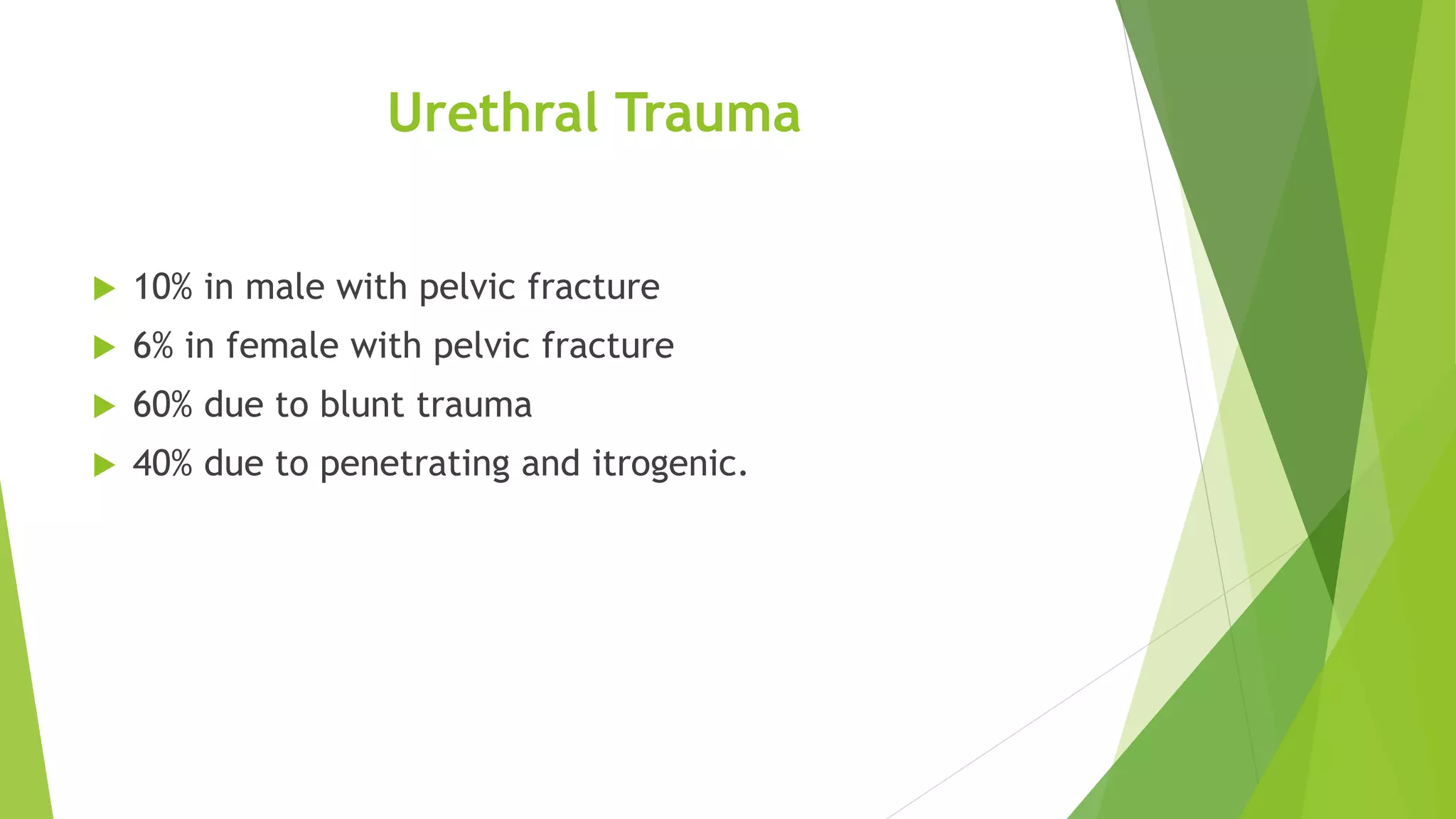 URETHRAL INJURY AND URETHRAL CARUNCLE.pptx