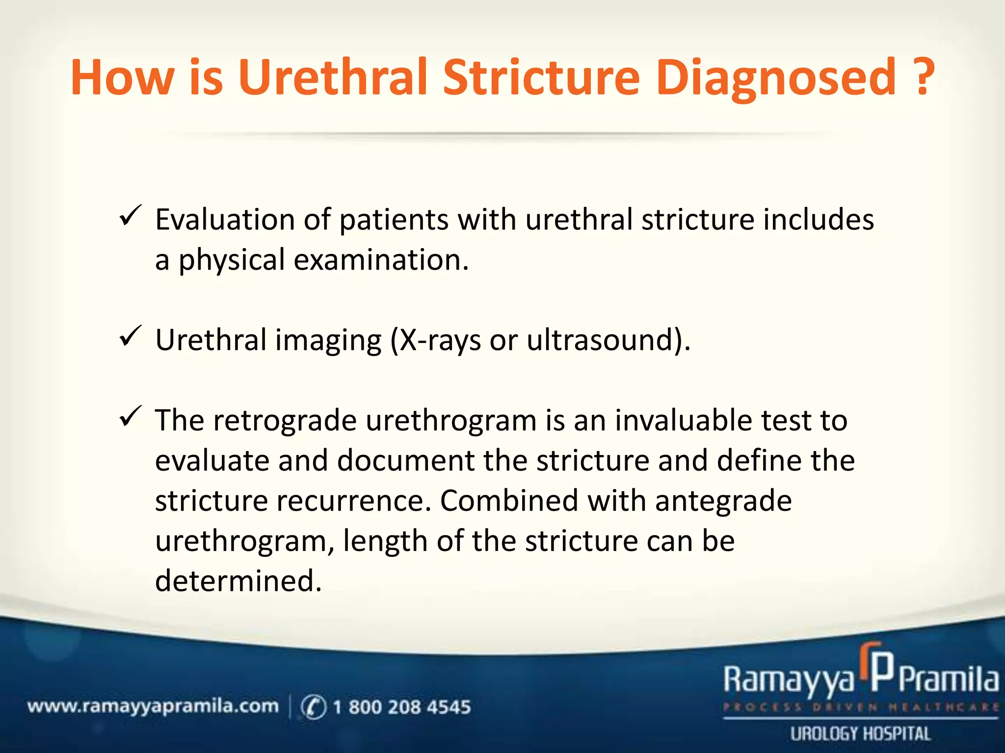 Urethral stricture | PPTX