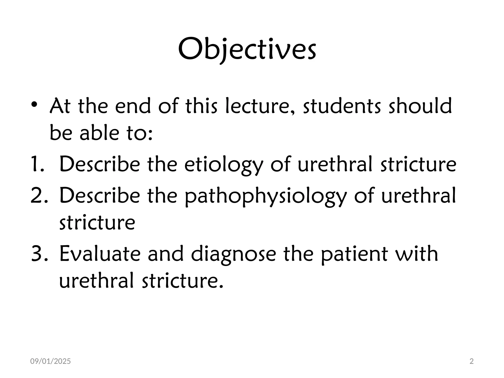 URETHRAL STRICTURE, Basic Overviews for Medical students | PPTX