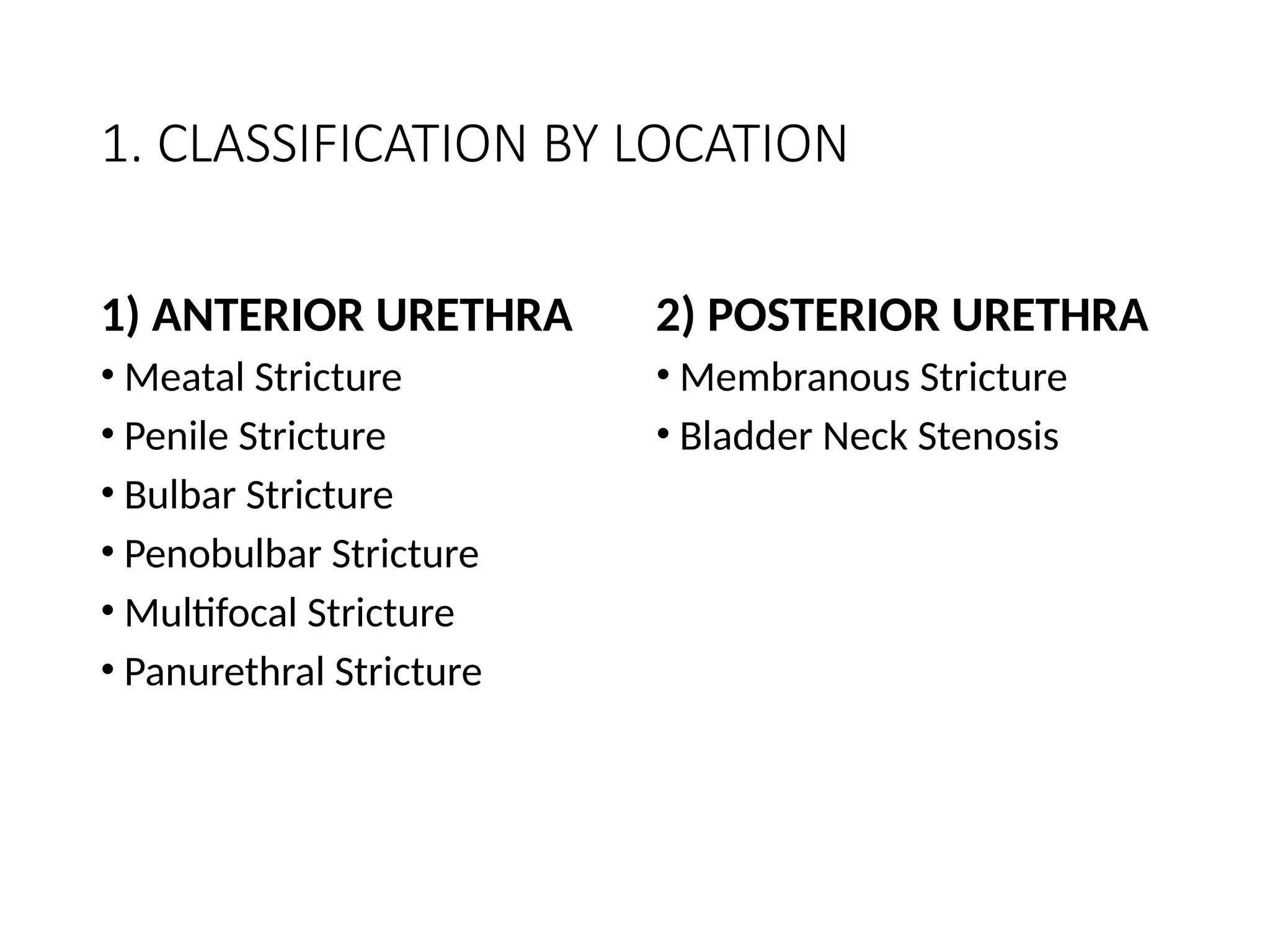URETHRAL STRICTURE MAIN.pptxAbnormal narrowing of a segment of the ...