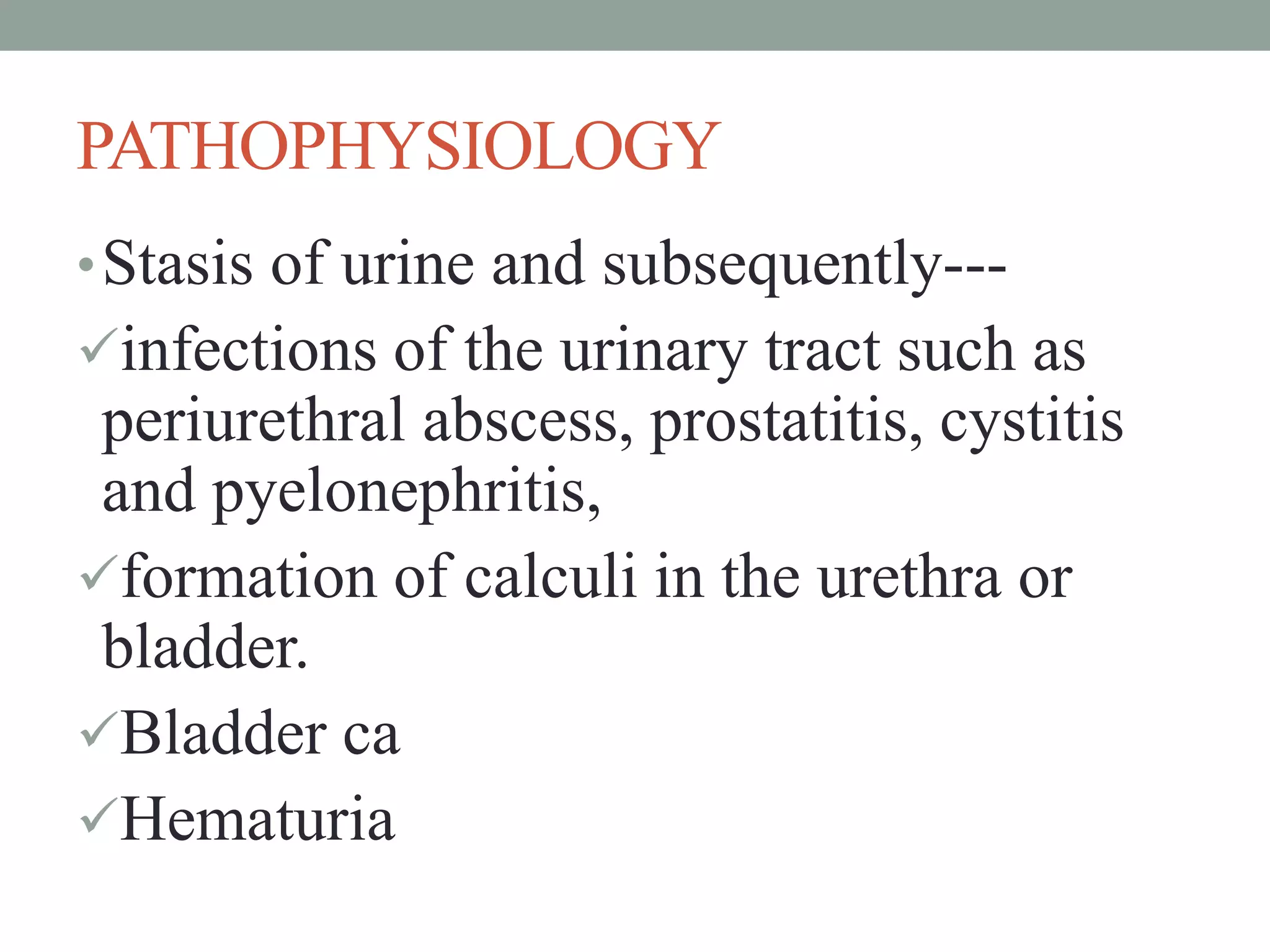 Pathology of Urethral strictures | PPTX