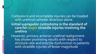 Urethral trauma | PPTX